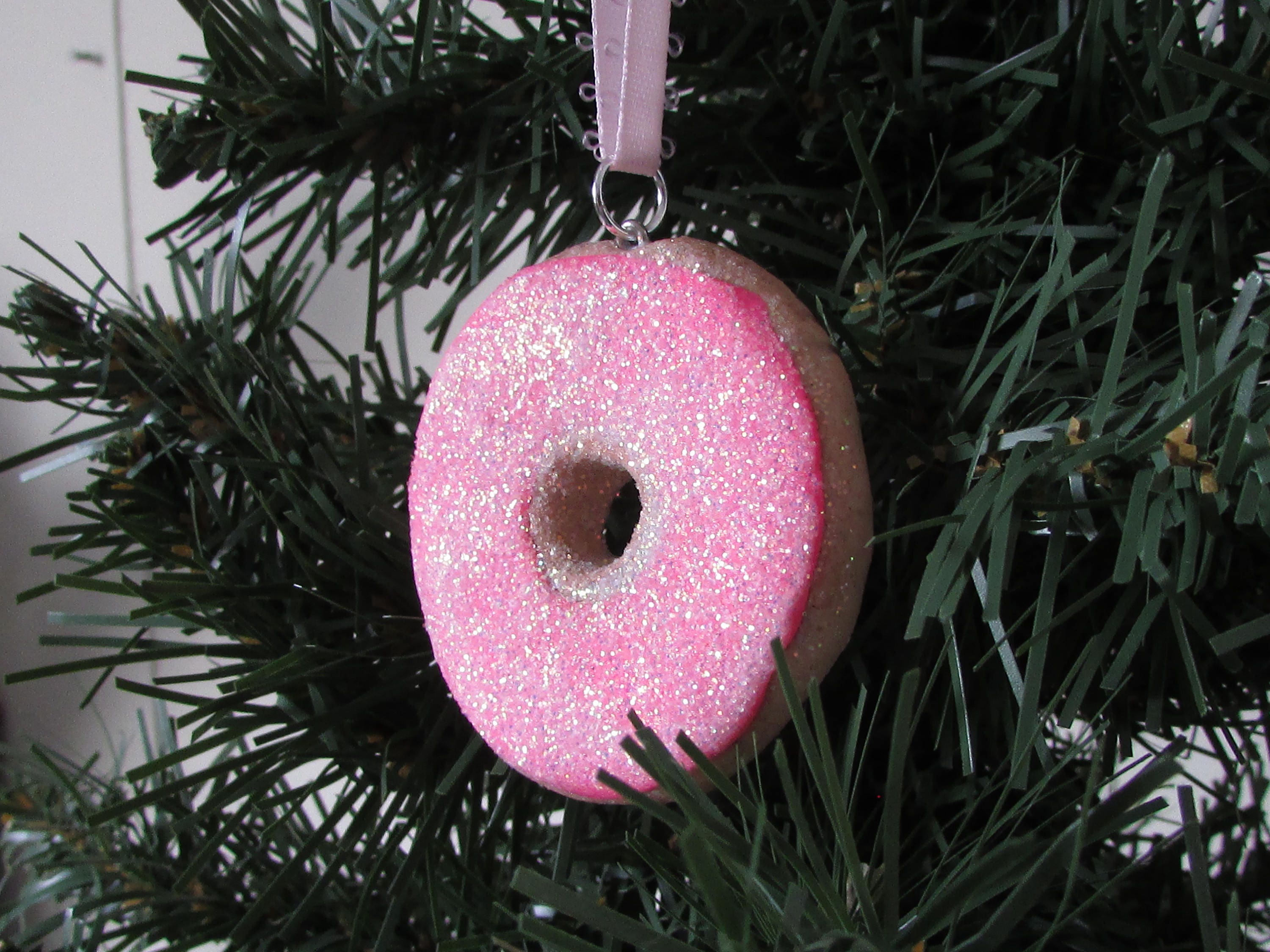 Donut Christmas Ornament Donut Ornament Doughnut Ornament - Etsy