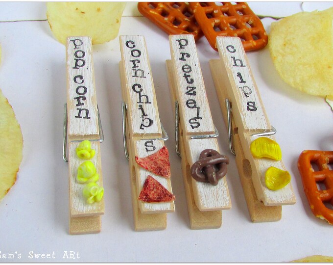 Chip Clips, Snack Food Clips, Snack Food Storage, Food Clips, Food ...