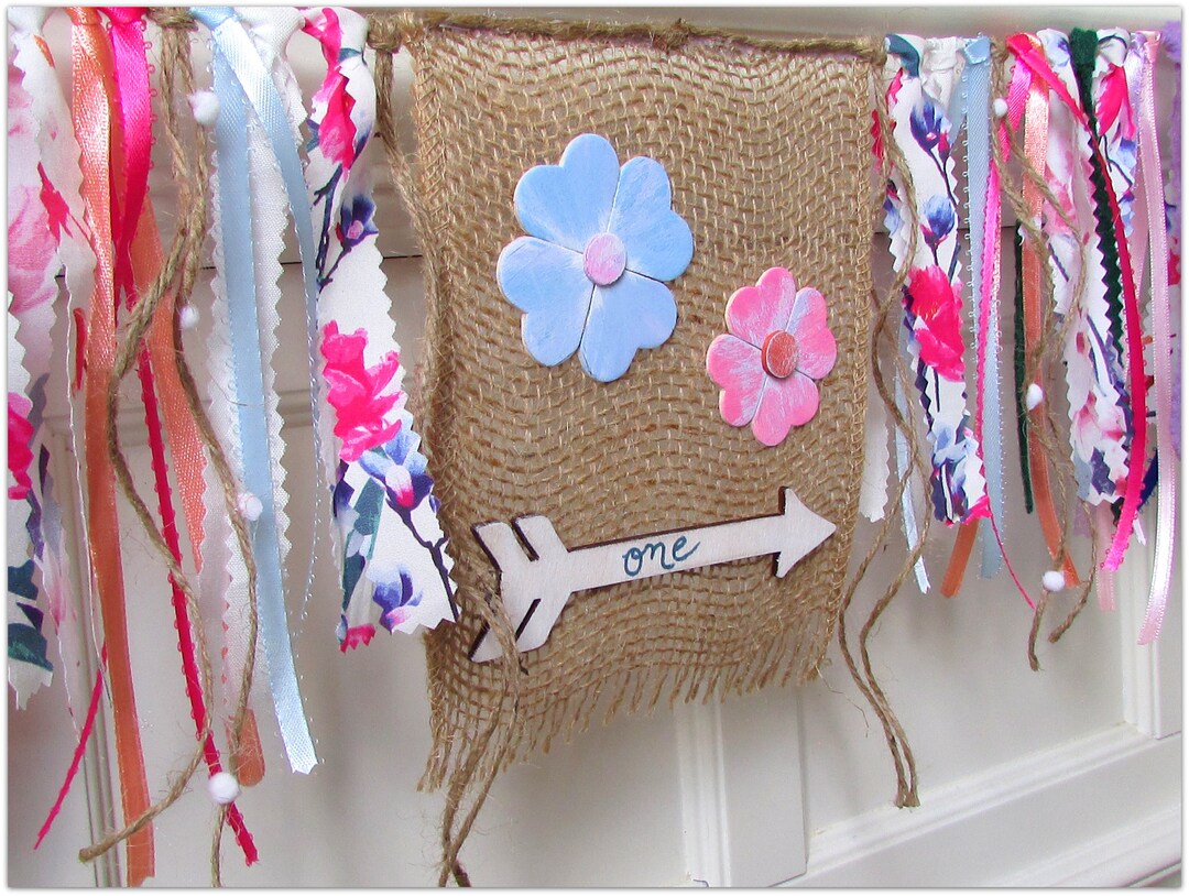 Boho Birthday Banner Floral Boho Banner Boho First Birthday Boho Party ...