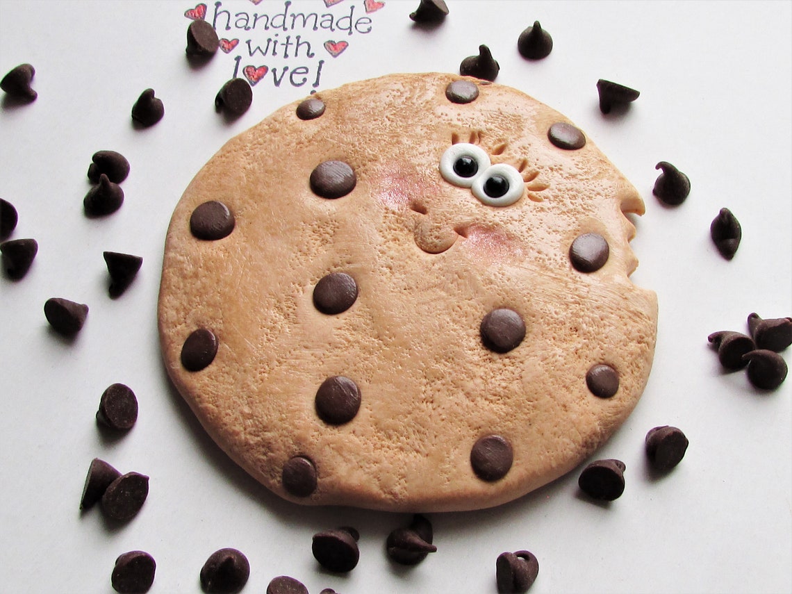 Cookie Magnet Cookie Refrigerator Magnet Chocolate Chip - Etsy
