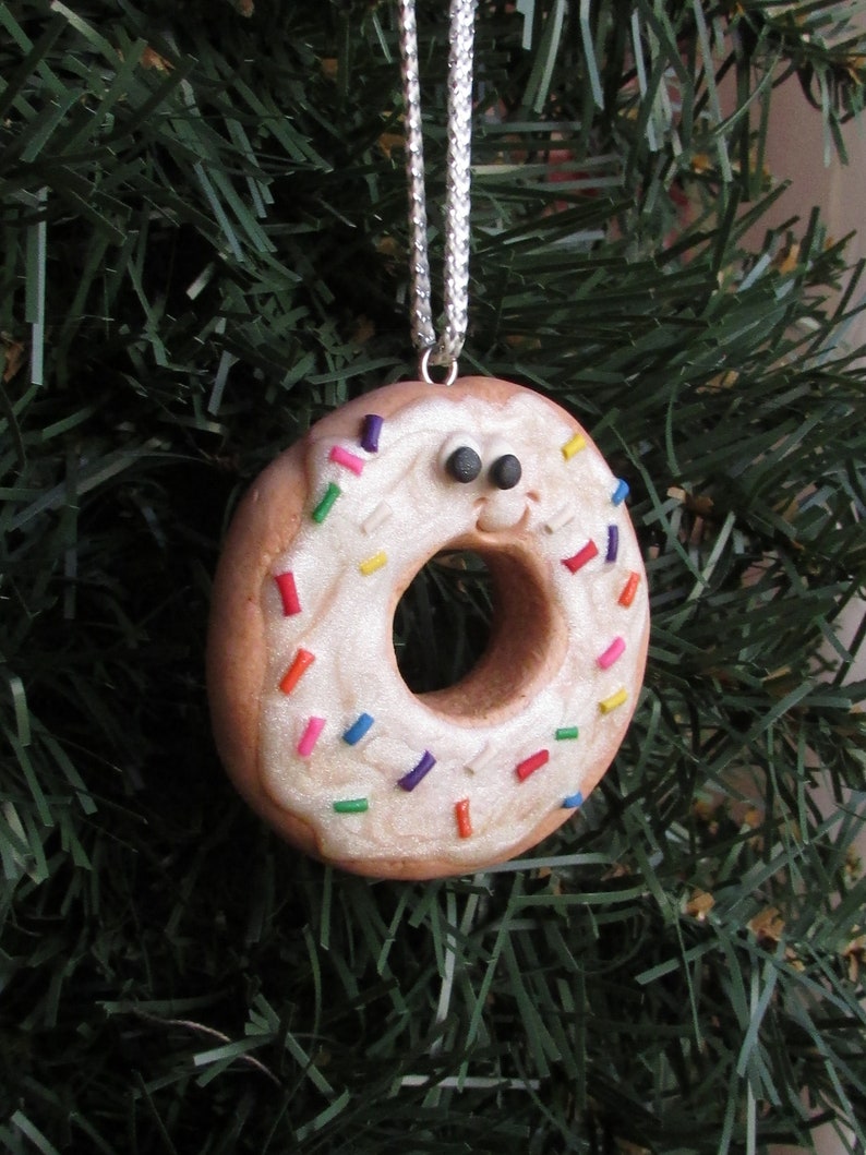 Christmas Donut Ornament Christmas Donut Donut Ornament - Etsy