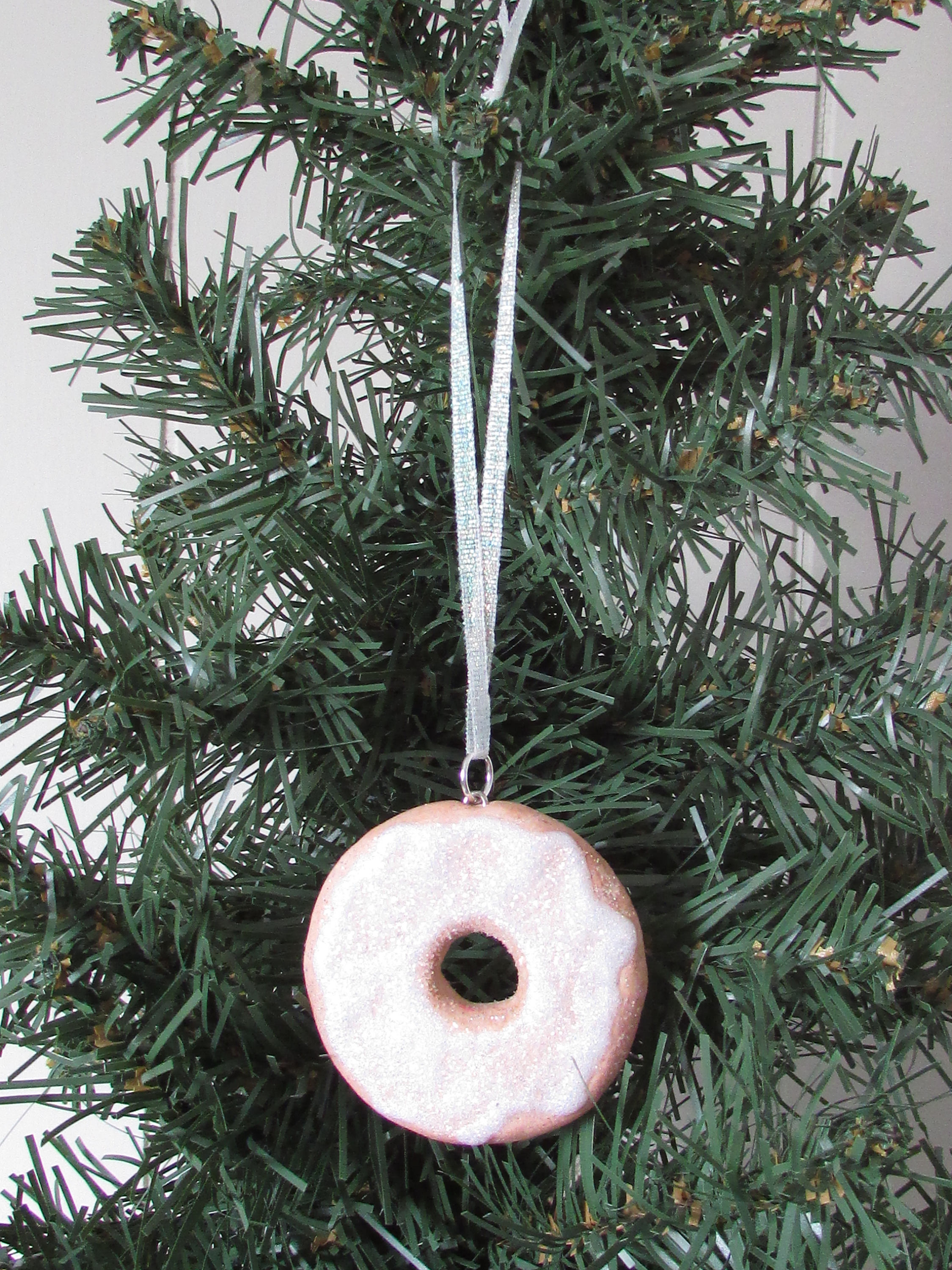 Donut Christmas Ornament Donut Ornament Doughnut Ornament | Etsy