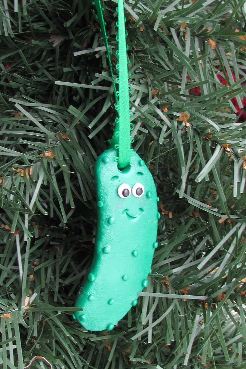 Pickle Christmas Ornament Pickle Ornament Picklec Ornaments - Etsy