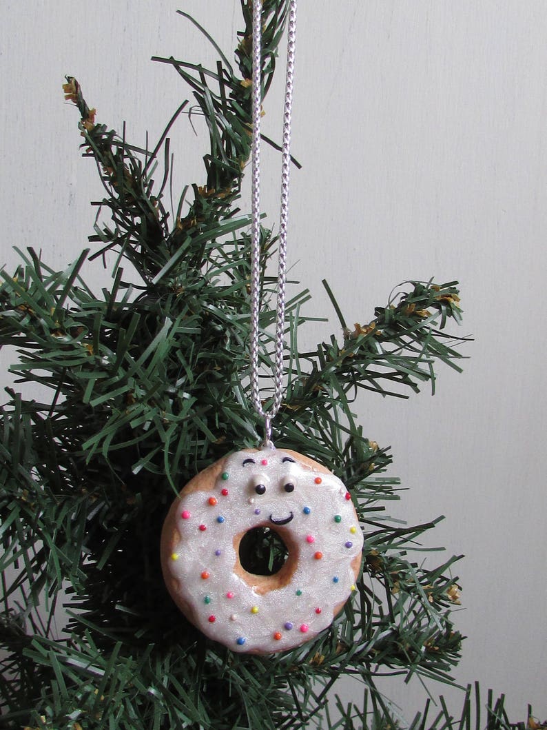 Christmas Donut Ornament Christmas Donut Donut Ornament | Etsy