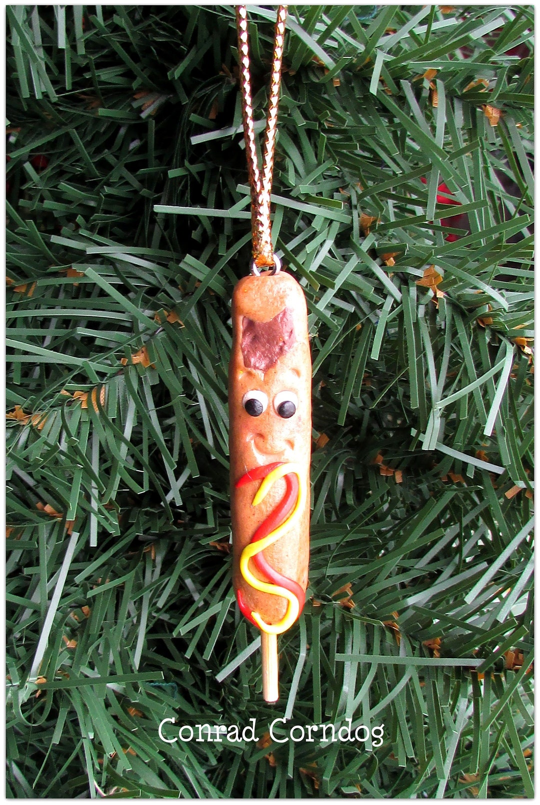 Corn Dog Christmas Ornament Food Christmas Ornament Corn Dog Ornament ...