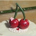 Cherry Wedding Cake Topper, Pie Wedding Cake Topper, Cherries Cake ...