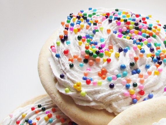 1 Fake Sugar Cookie For Display Faux Cookies Food Prop Bakery Decor ...