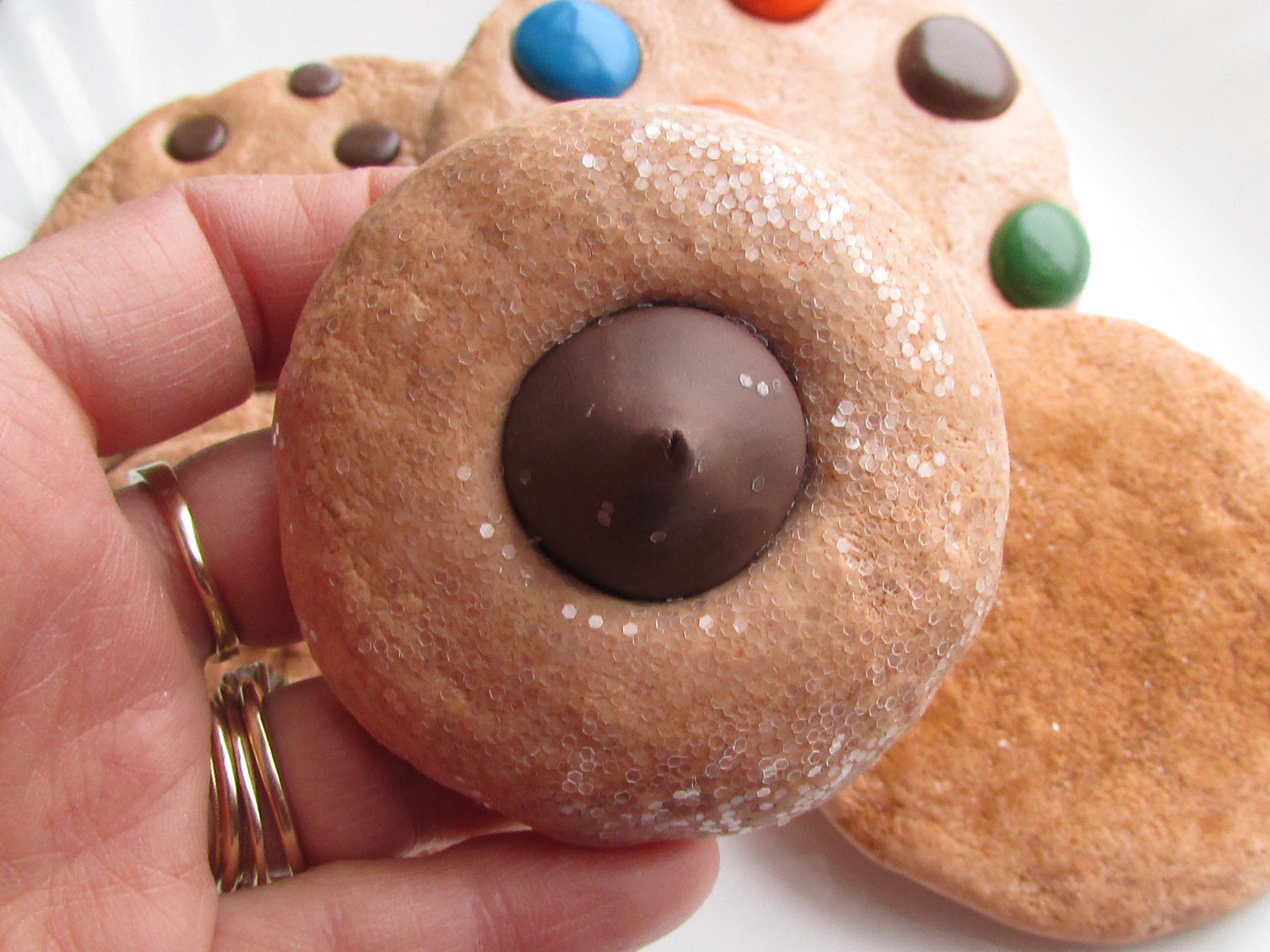 1 Fake Peanut Butter Blossom Cookie Fake Cookie for Display - Etsy