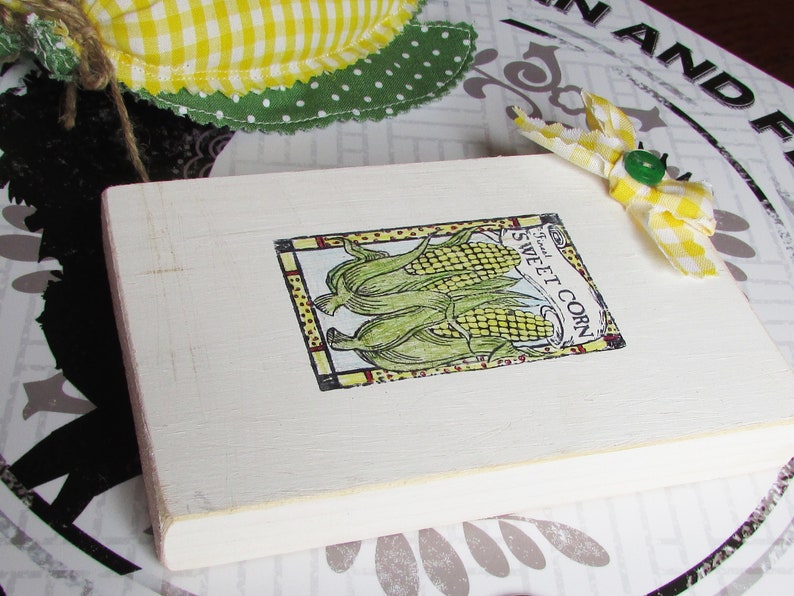MINI Sign Corn Tiered Tray Decor Wood Sign Farmhouse Tray - Etsy