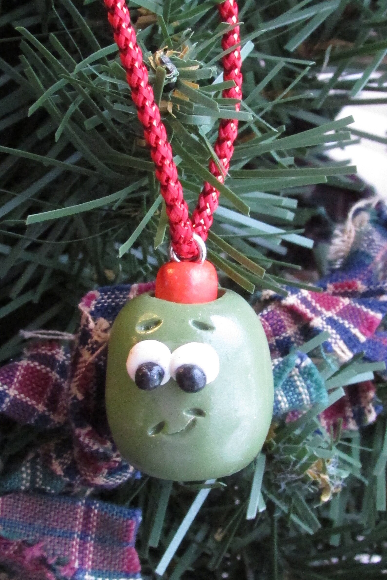 Olive Christmas Ornament Green Olive Ornament Olive You Charm Funny ...
