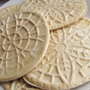 Fake Pizzelle Cookies for Display Faux Cookie Italian Pizzelles Food ...