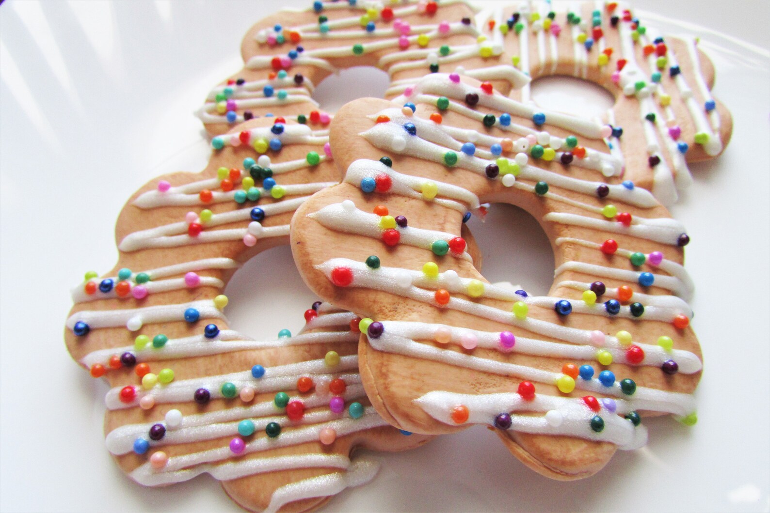 1 Fake Sugar Cookie Faux Cookies With Sprinkles Vintage Home for the ...