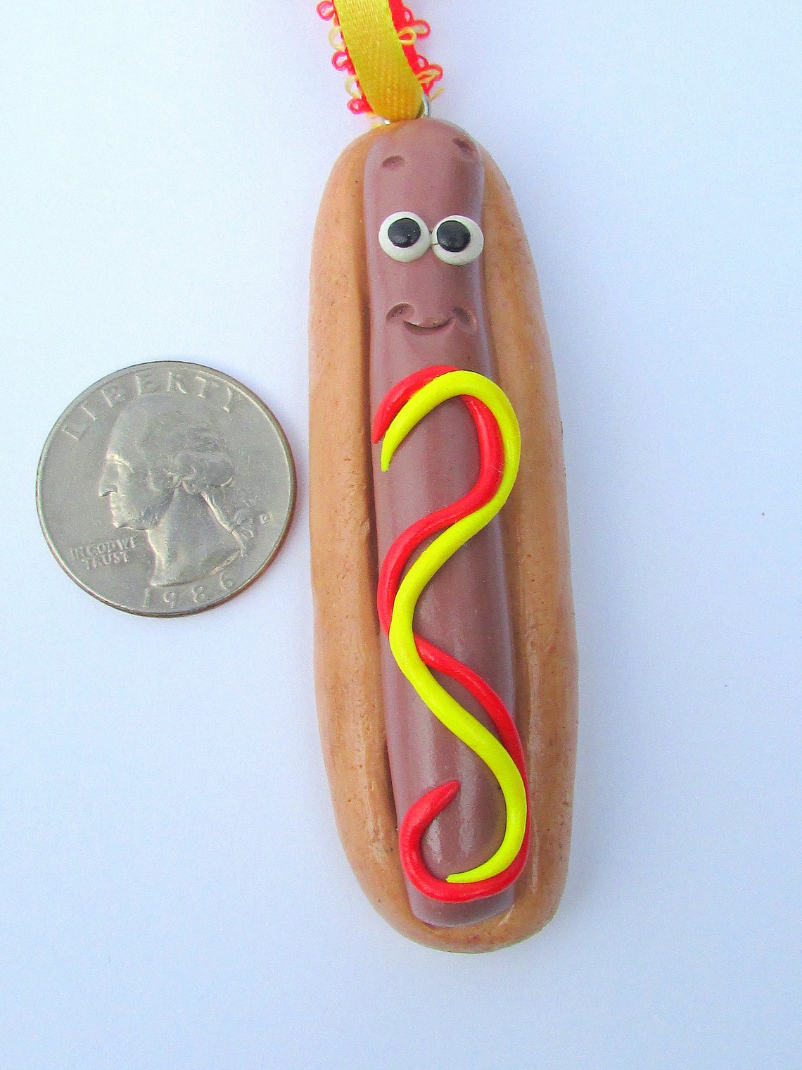 Hot Dog Christmas Ornament Hot Dog Ornament Hot Dog Charm - Etsy