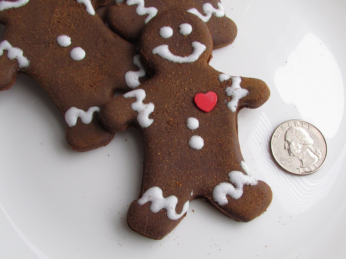 Fake Gingerbread Man Cookies Faux Cookies Valentine's Day Home Decor ...
