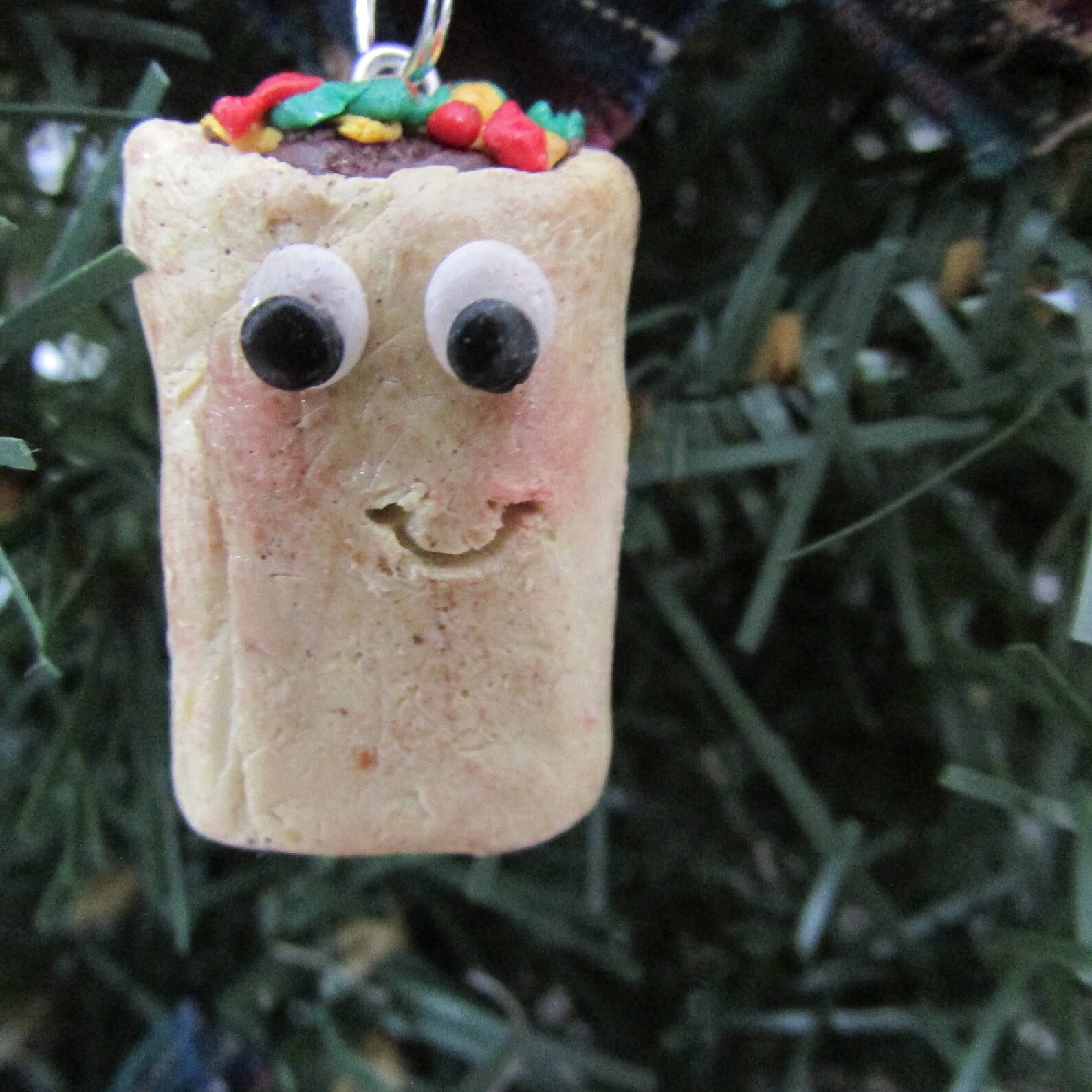 Burrito Christmas Ornament Burrito Ornament Burrito Charm | Etsy