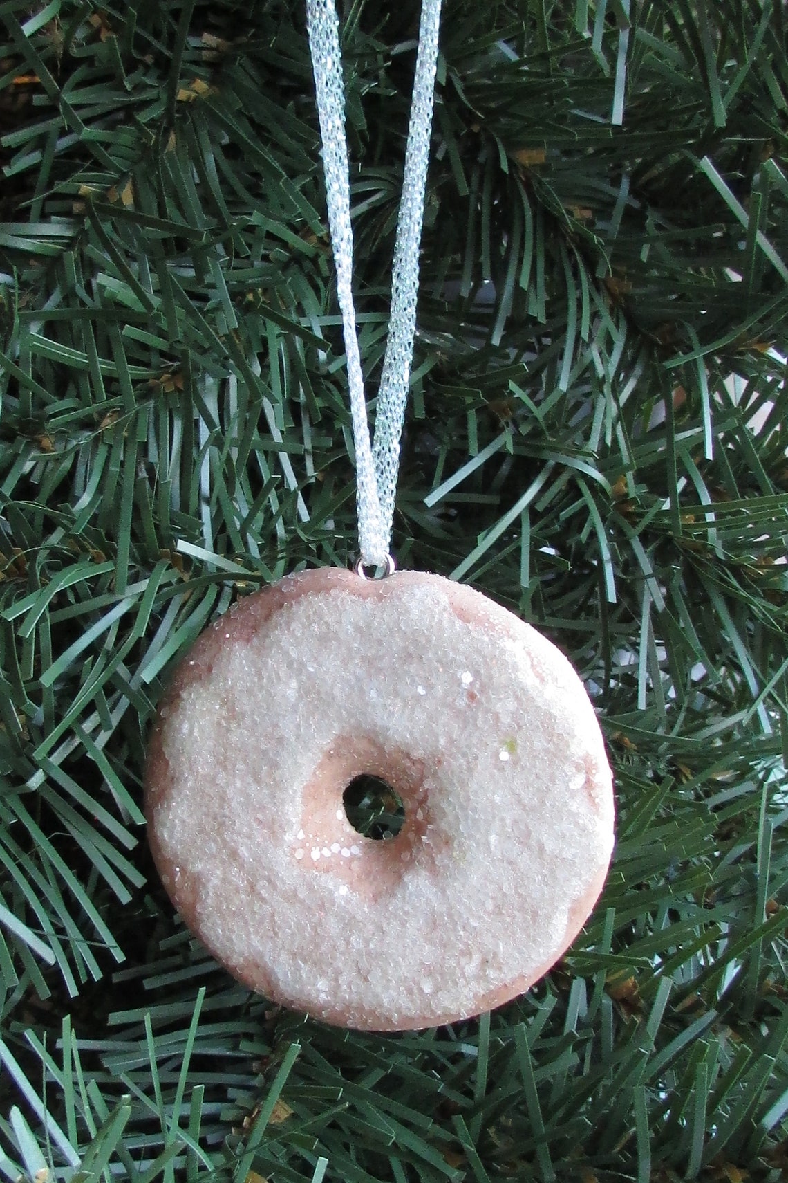 Donut Christmas Ornament Donut Ornament Doughnut Ornament | Etsy