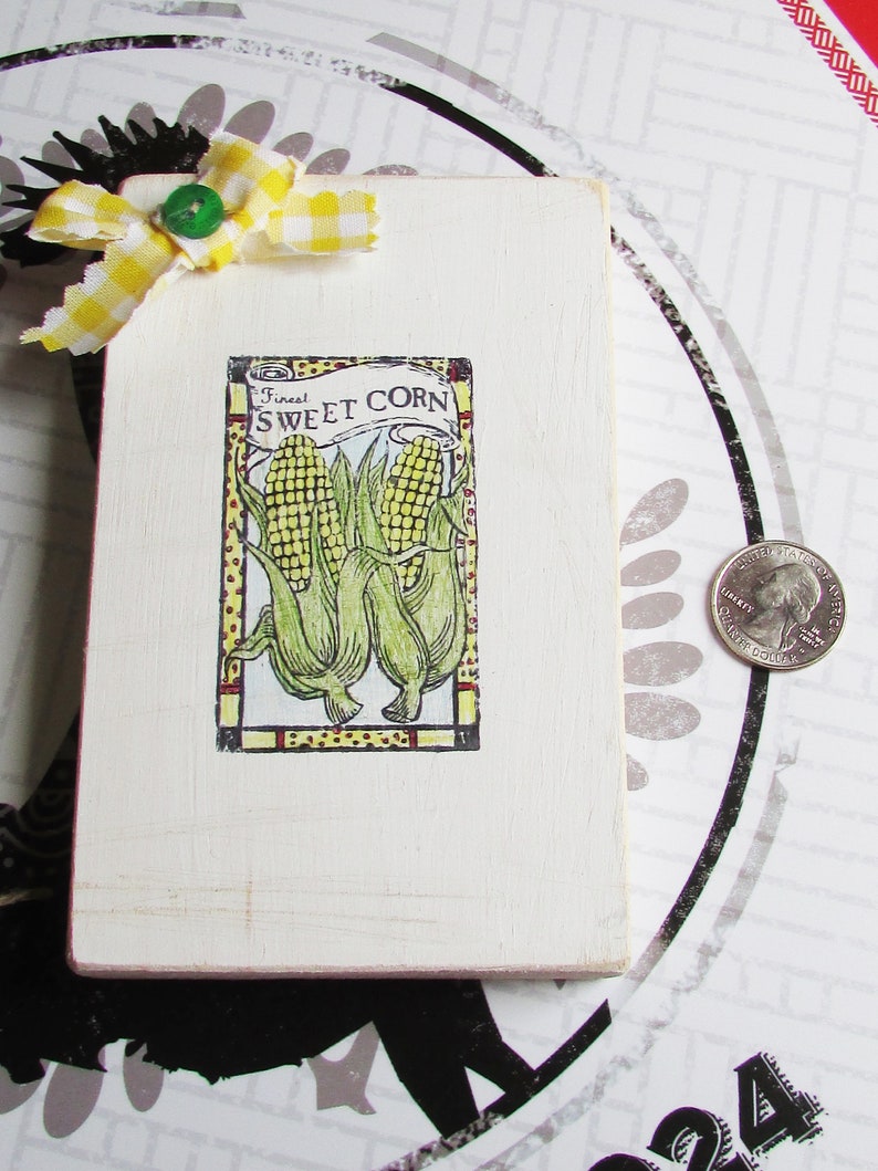 MINI Sign Corn Tiered Tray Decor Wood Sign Farmhouse Tray - Etsy