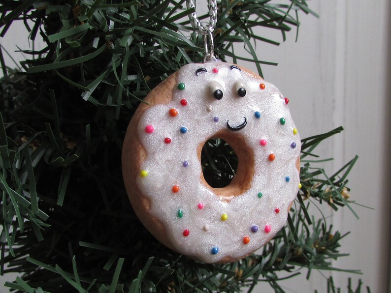 Christmas Donut Ornament Christmas Donut Donut Ornament | Etsy