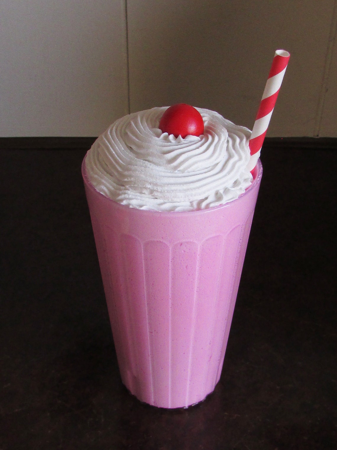Fake Milkshake for Display Faux Food Drink Prop 50's Diner - Etsy