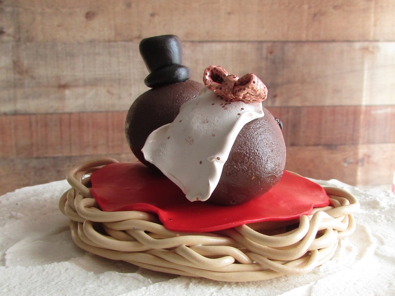 Spaghetti & Meatballs Wedding Cake Topper Meatball Bride and - Etsy