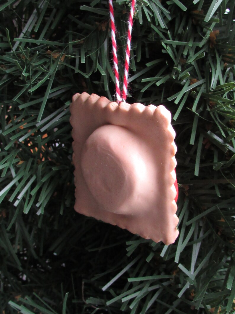 Ravioli Christmas Ornament Italian Food Ornament Charm Funny Food ...