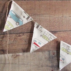 Retro Camper Banner Vintage Camping Pennant Fabric Banner - Etsy