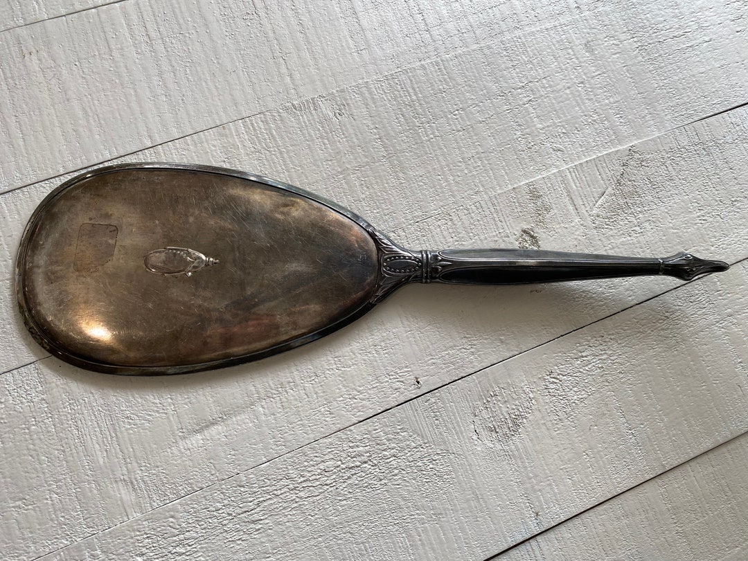 Romantic Oval Shaped Hand Mirror - Etsy