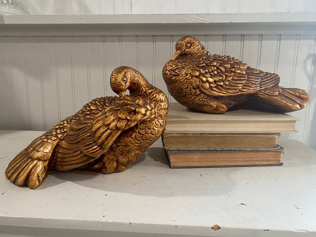 Chalkware Bird [SOLD INDIVIDUALLY] - Creative Art Products 1966, Turtle ...