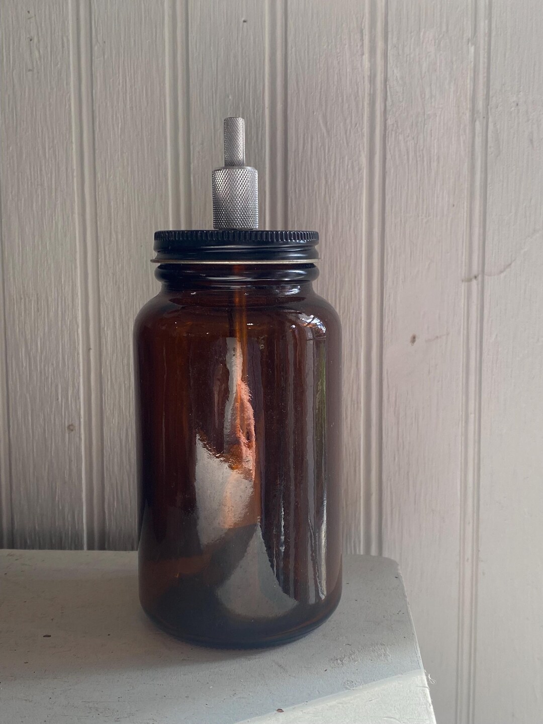 Rubber Cement Bottle With Brush Dispenser (empty and Clean) - Etsy
