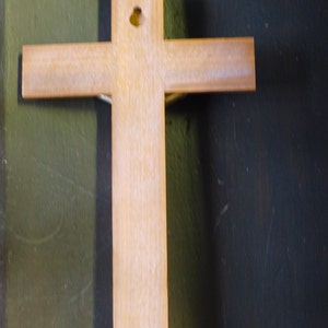 Wood Inlay Crucifix With Gold Corpus - Etsy