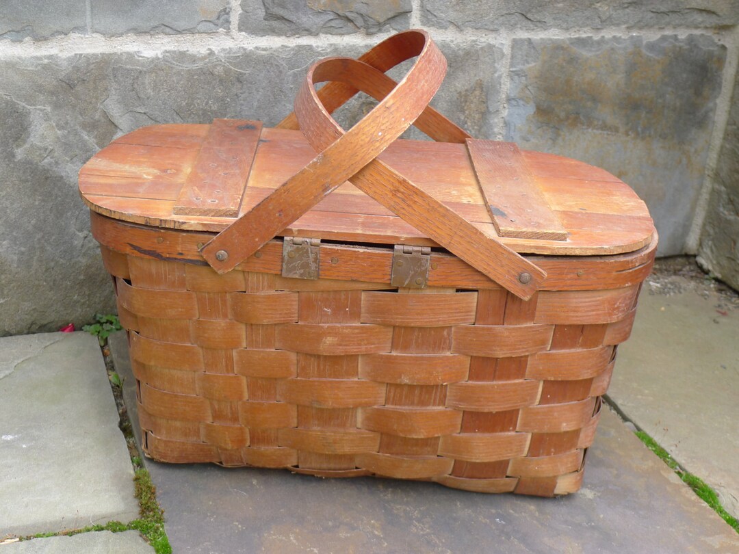 Wov-n-wood Basket by Jerywil - Etsy