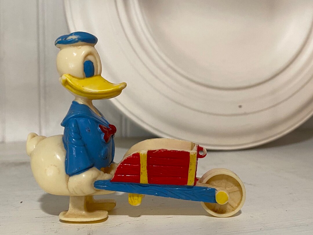 Vintage Disney Donald Duck Ramp Walker Toy - Etsy