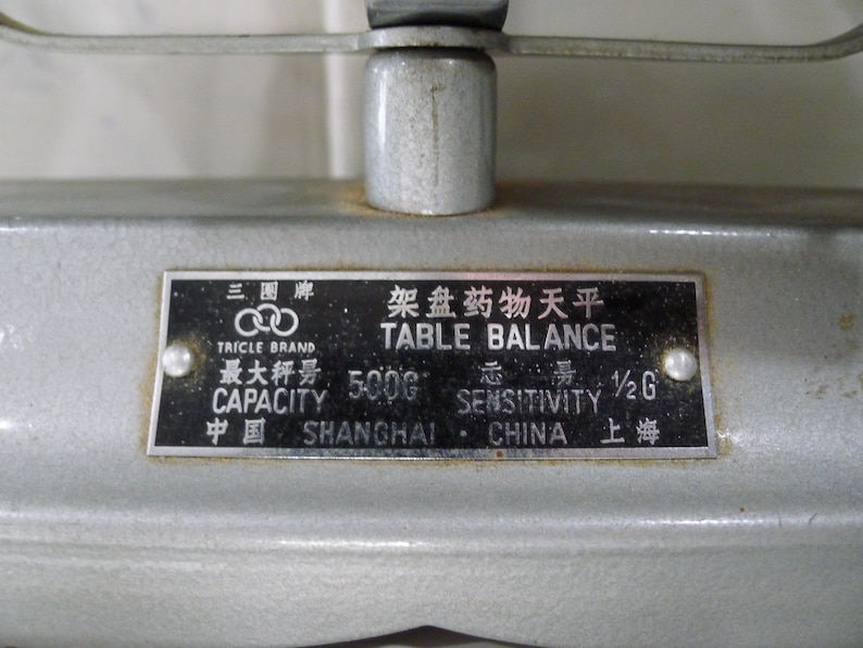Chinese Table Balance Scale Pan Scale | Etsy