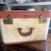 RARE Square Suitcase - Etsy