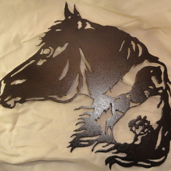 Horse Metal Art - Etsy