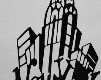 New York Metal Wall Art - Etsy