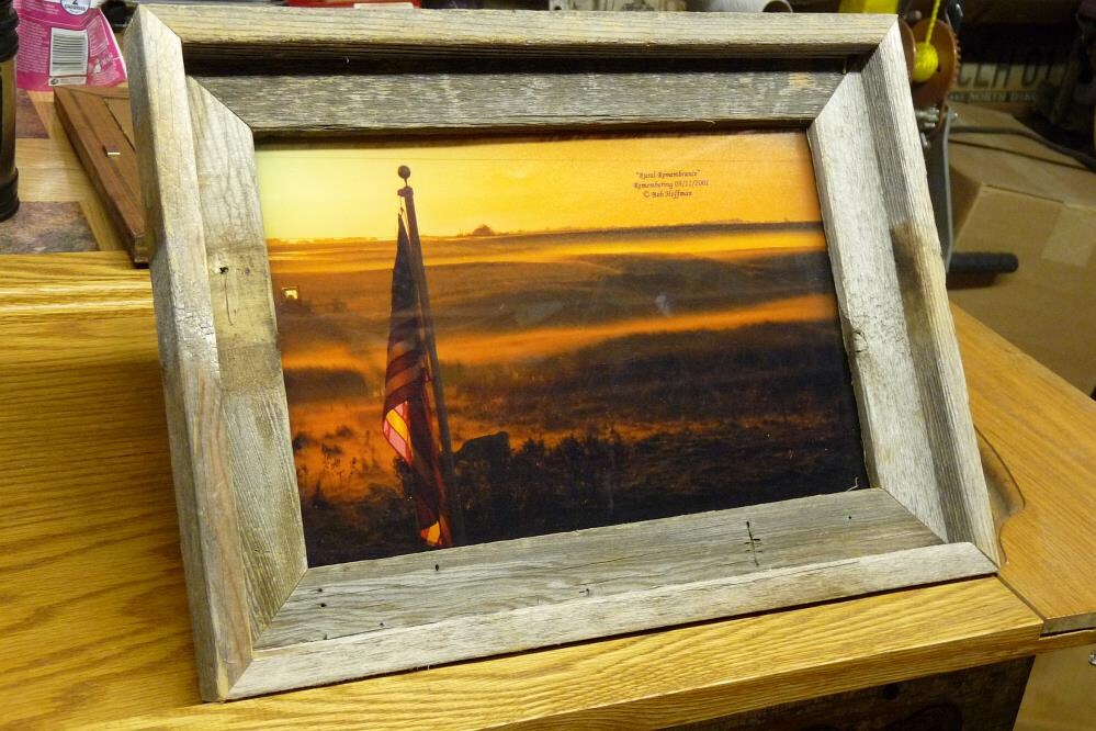 Rural Remembrance 8x12 Rustic Barnwood Framed - Etsy
