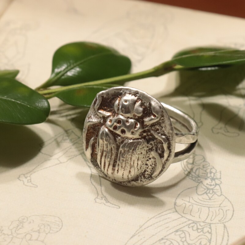 Scarab Ring - Etsy