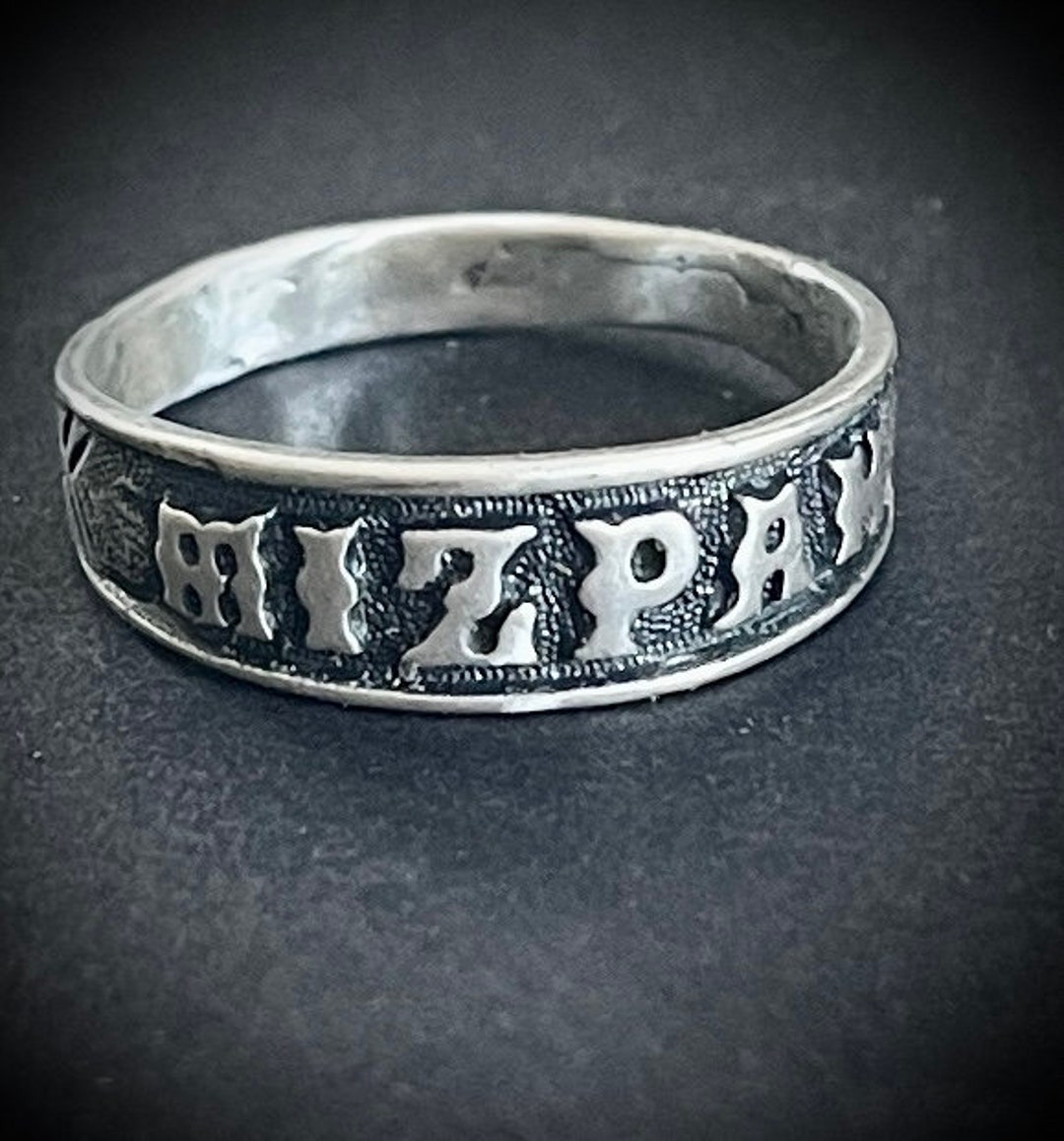 Mizpah, an Emotional Bond Between Two. Sterling Silver Meaningful Ring ...