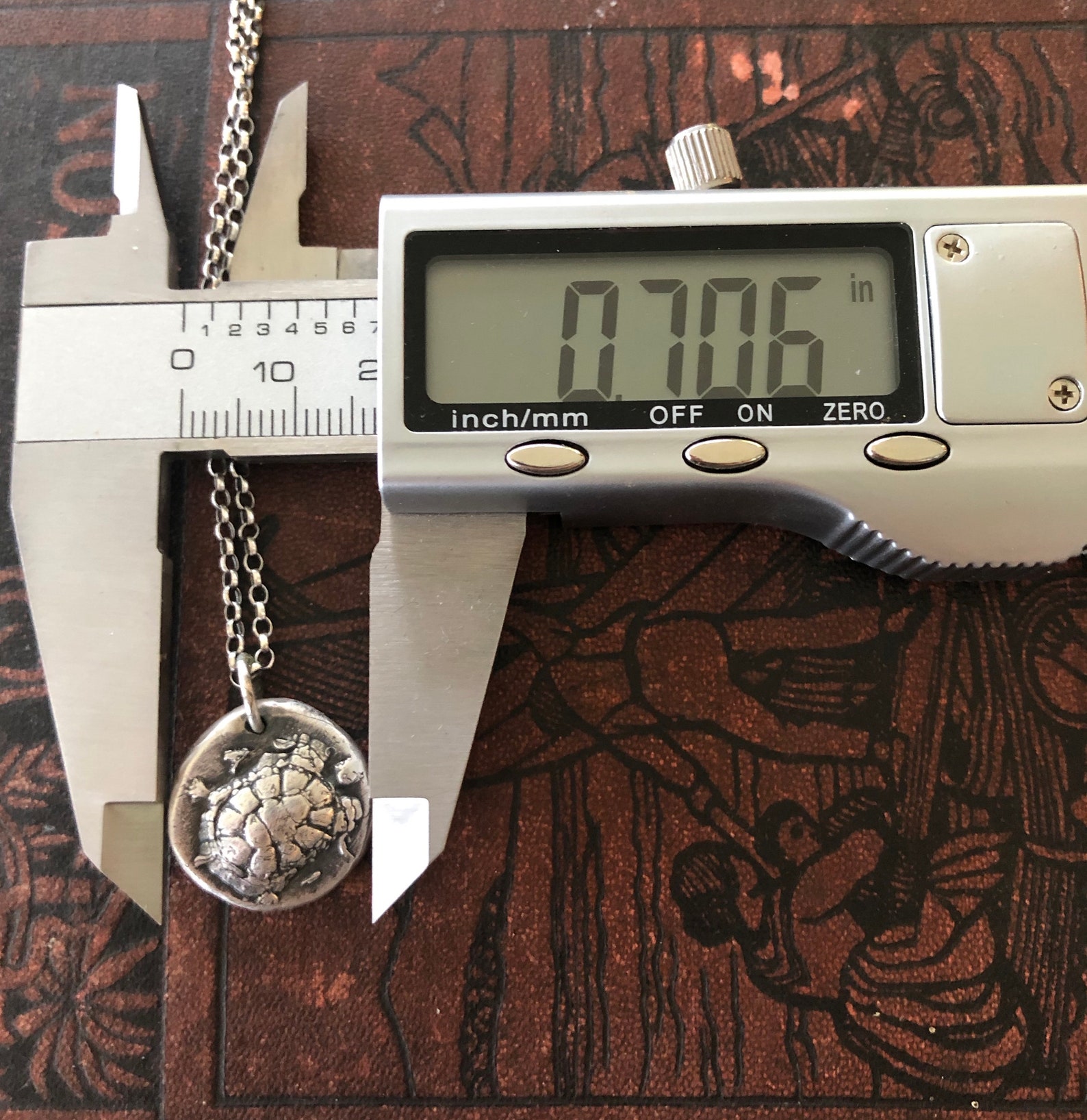 Ancient Greek Tortoise/turtle Coin Necklace. Handmade Sterling - Etsy