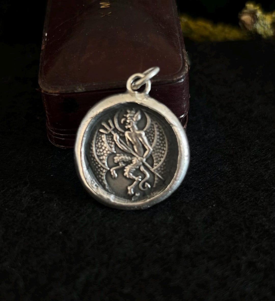 Little Devil Amulet. Sterling Silver, Made From the Impression of an ...