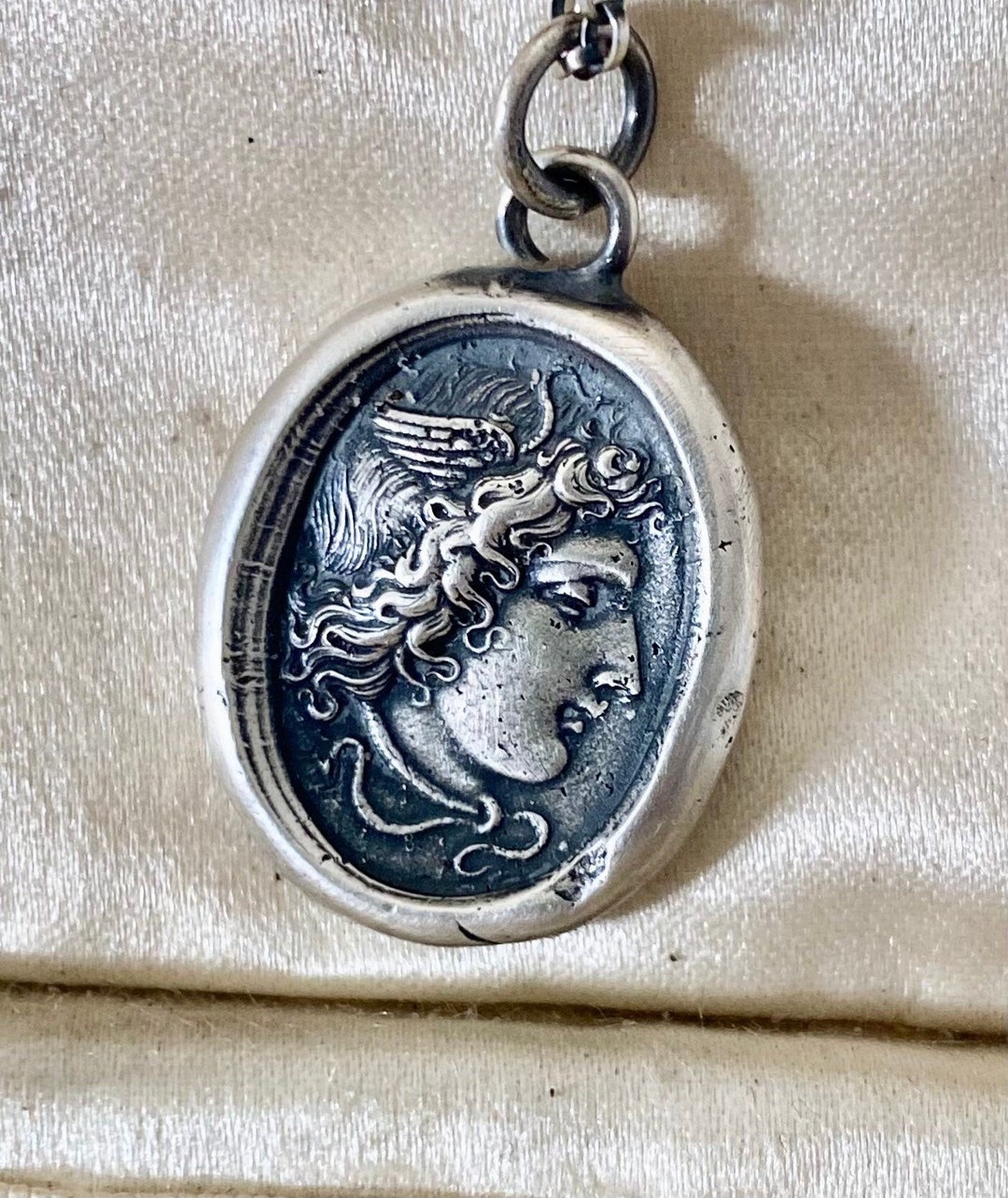 Medusa Pendant, Antique Wax Letter Seal, Tassie Intaglio Featuring the ...