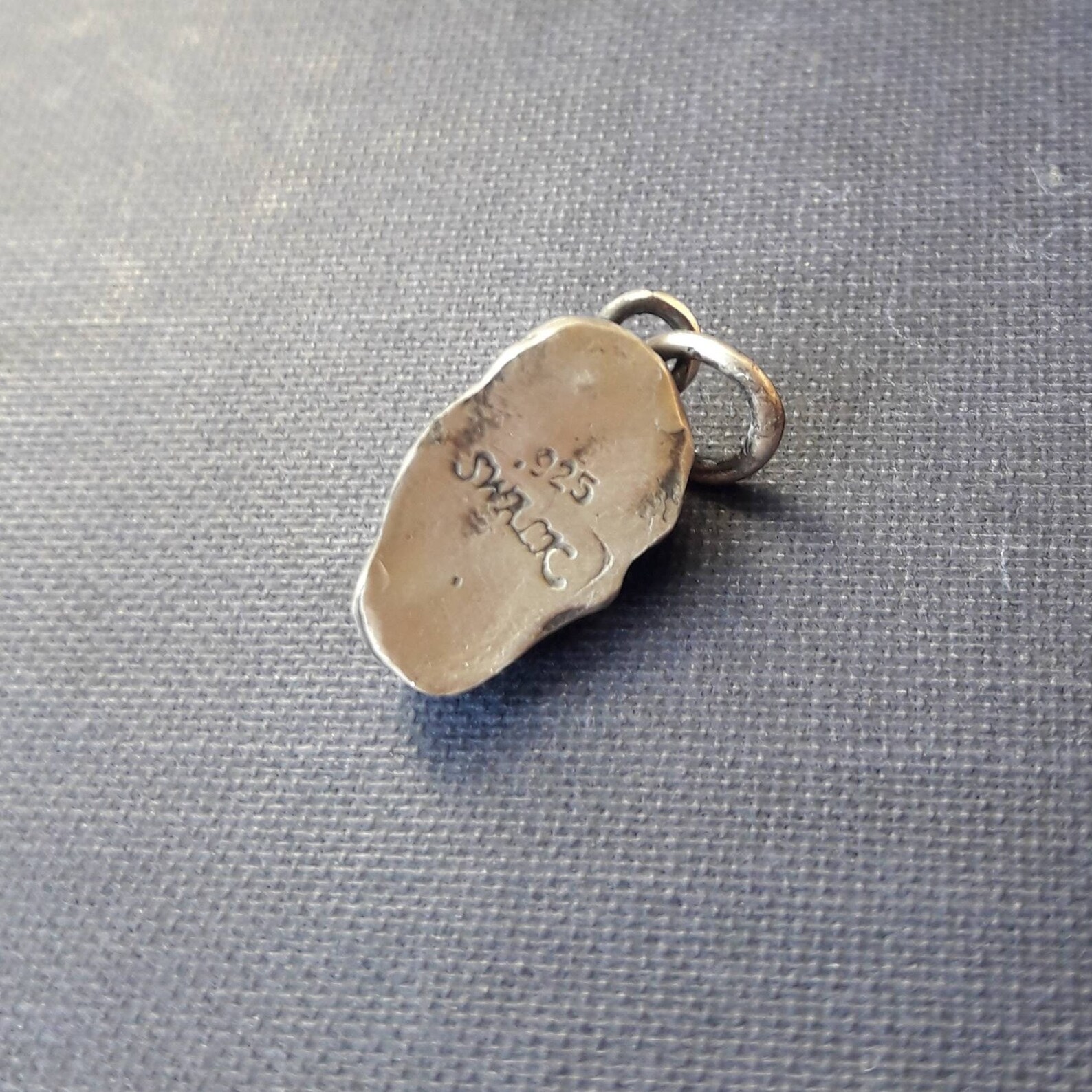 Tiny Solid Silver Skull. Memento Mori Add to Your Amulet. - Etsy