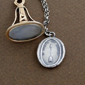 Arrow Wax Seal Pendant - Etsy