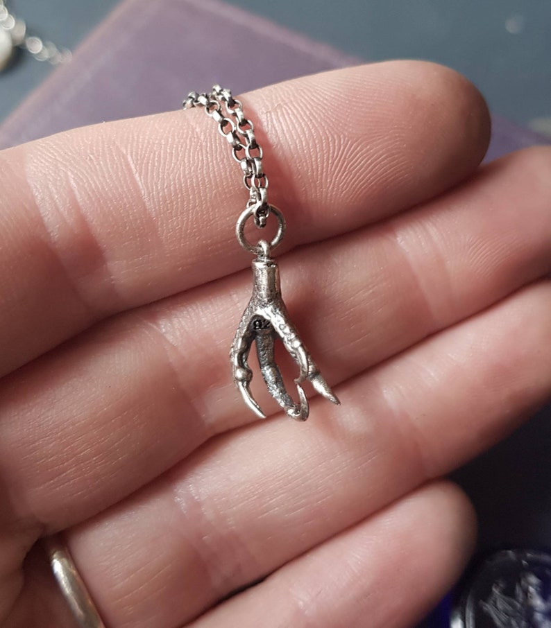 Sterling Silver Bird's Claw. Add on for Your Wax Seal | Etsy