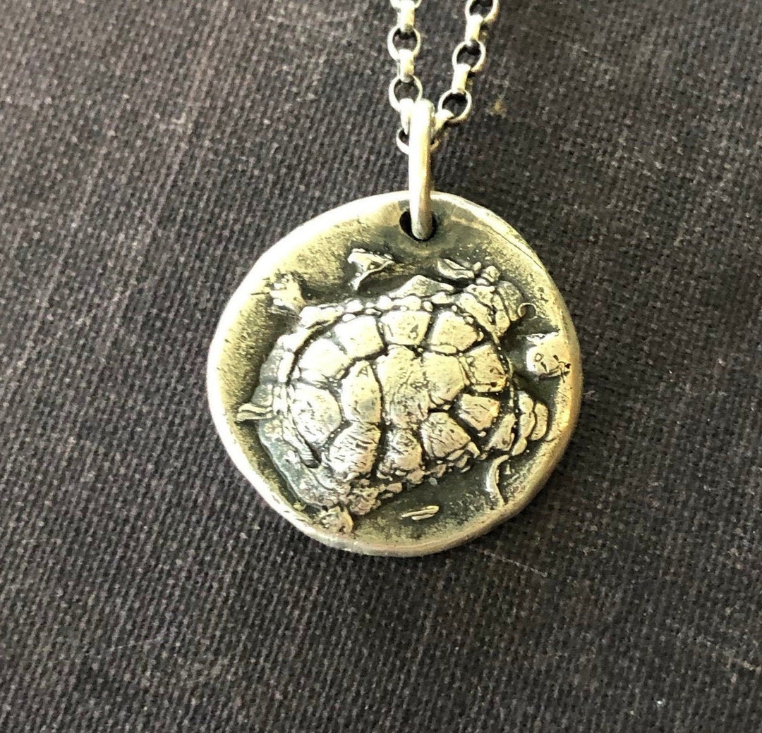 Ancient Greek Tortoise/turtle Coin Necklace. Handmade Sterling Silver ...