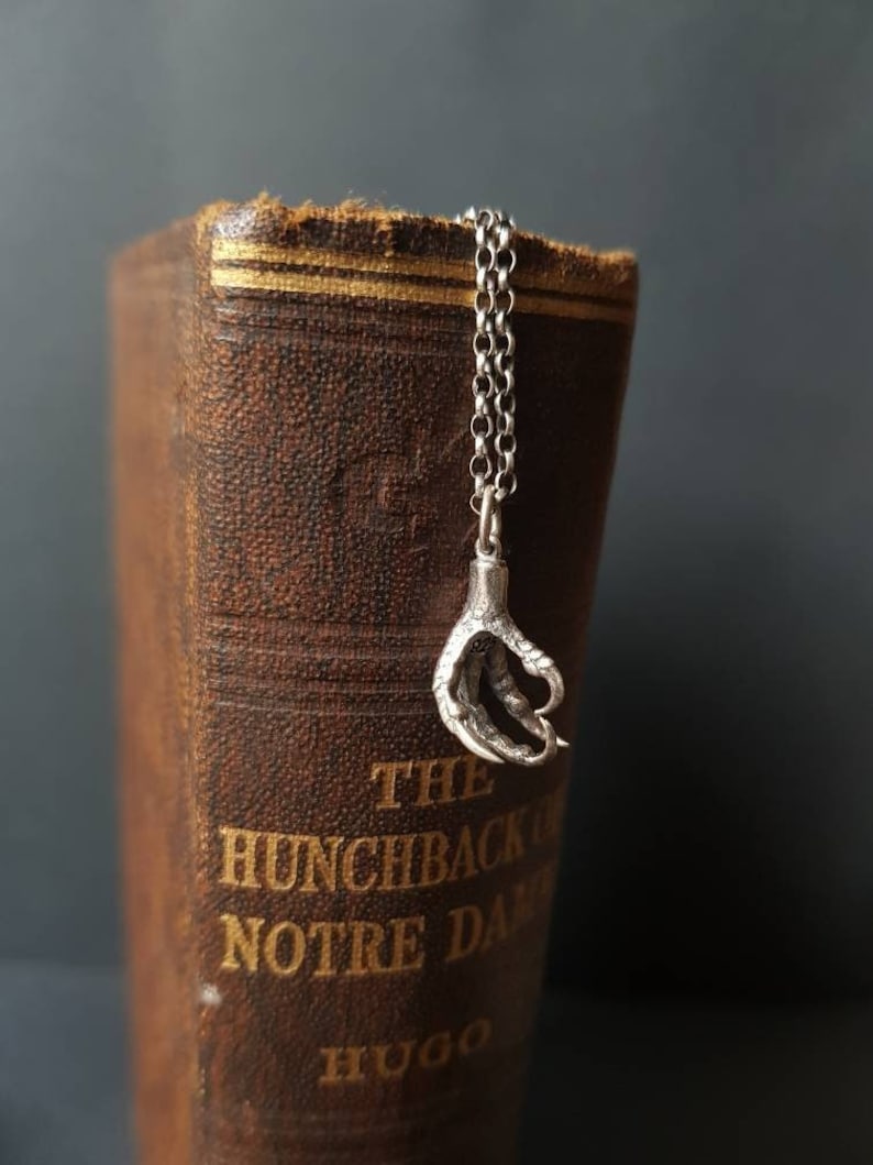 Sterling Silver Bird's Claw. Add on for Your Wax Seal Totem Necklace ...