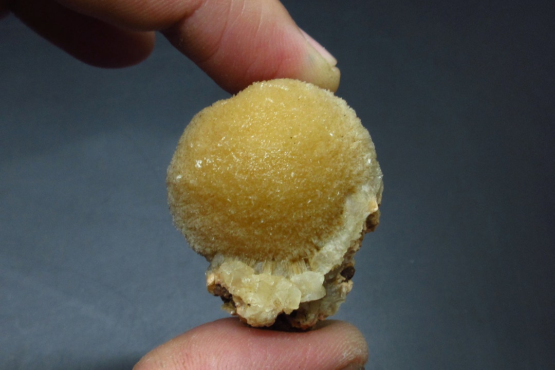 Natural Ball of Orange Thomsonite (nonprecious Natural Mineral) #3017 ...