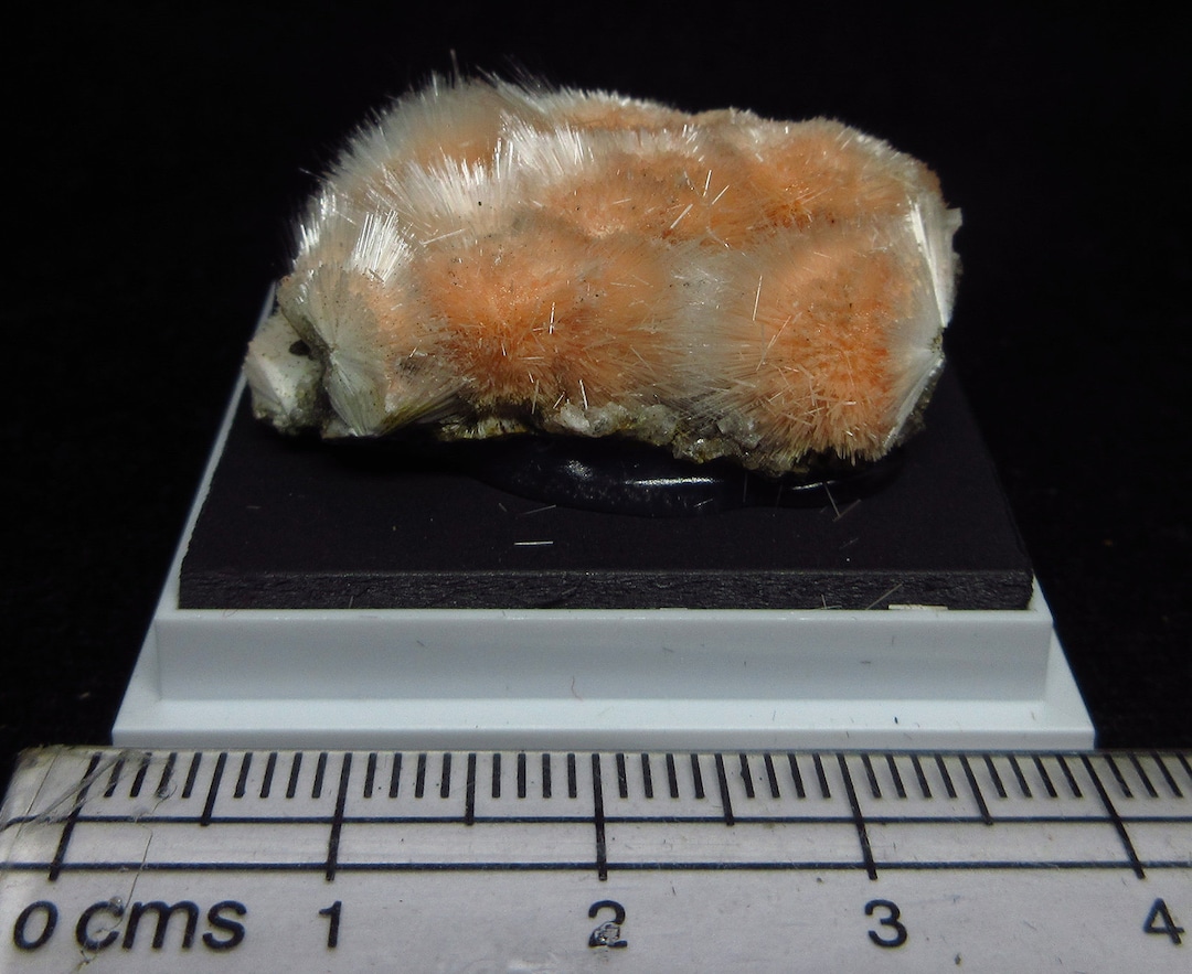 Mesolite on Matrix Mounted in Display Box non-precious - Etsy