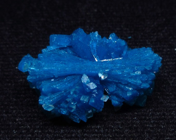 Very Rare Combination of Dark Blue Cavansite With Calcite (non-precious ...